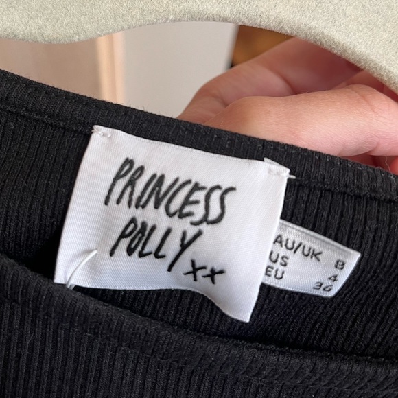 Princess Polly | Tops | Princess Polly Becca Short Sleeve Crop Top ...